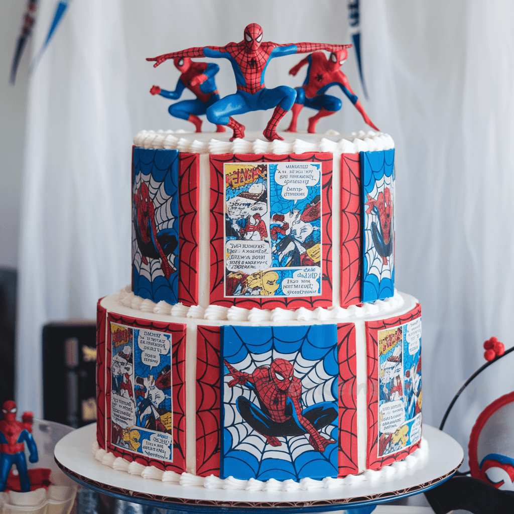 10 Amazing Spiderman Cake Ideas for Every Celebration - cakeinspire.com